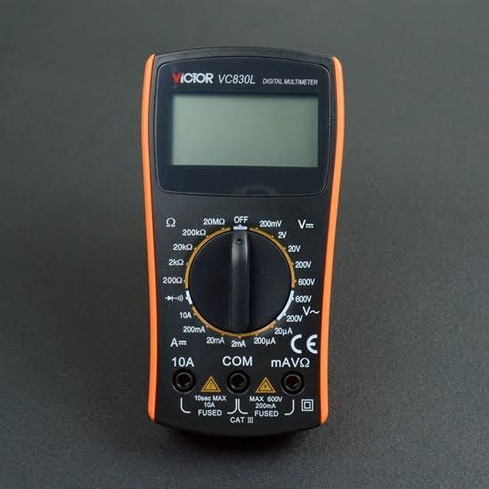 Digital multimeter . brand Victor . model .vc830L | Daraz.com.bd
