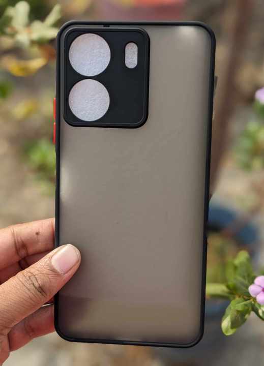 Camera Protection Bumper Phone Cases For Xiaomi Redmi 13C Matte ...