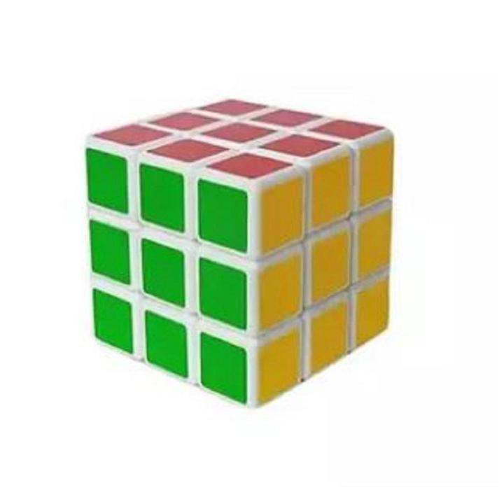 Plastic Rubik Cube-Multi-Color | Daraz.com.bd
