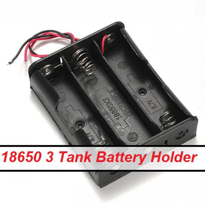 3 Tank 18650 Three Tank Rechargeable Battery Holder Triple Slot Plastic ...