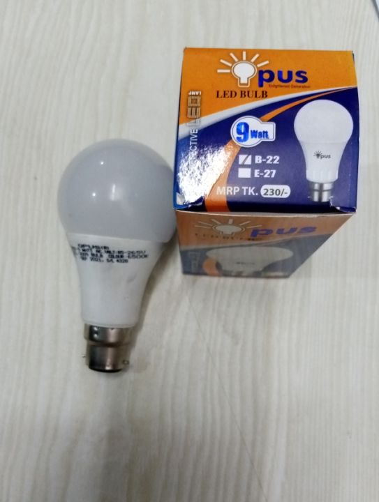 OPUS LED 9W Daylight Bulb | Daraz.com.bd