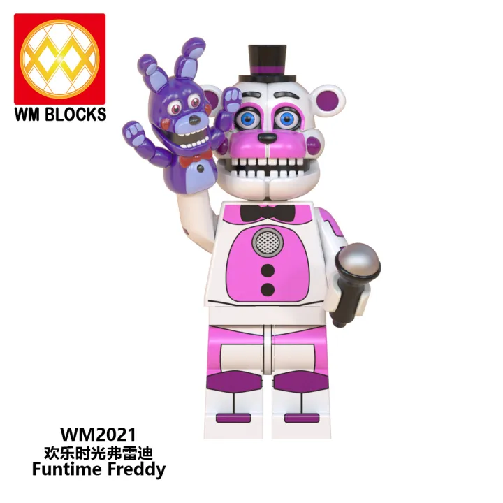 Single Sale Five Nights At freddy Mini Building Blocks FNAF Nightmare ...