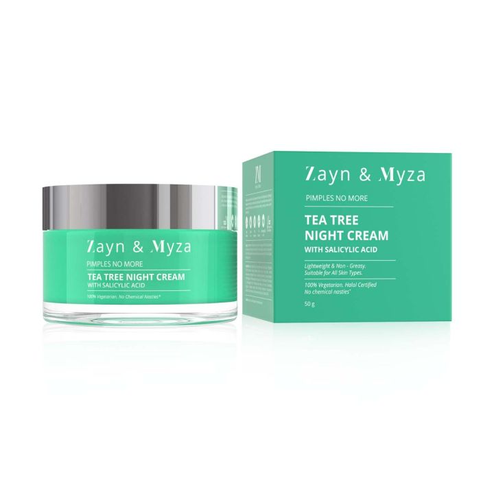 Indian product Skin care ZM Tea Tree Night Cream Used for male/female ...