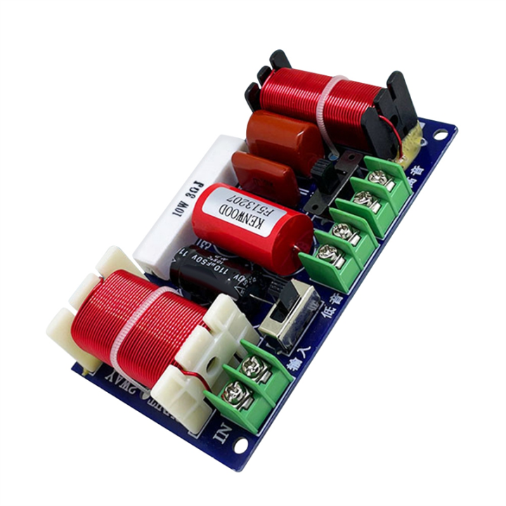 2 Way Audio Crossover Divider Audio Speaker Filter Home Theater Hifi ...