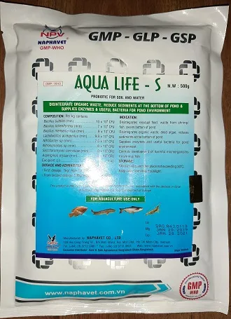 AQUA LIFE –S 500 gm Best Biofloc Probiotic & Other Fish Farming (GMP ...