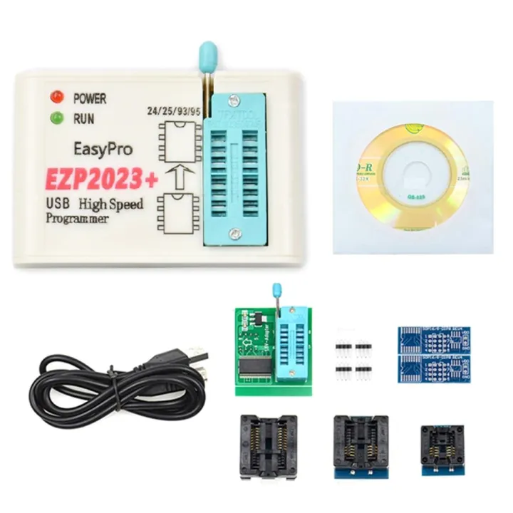 EZP2023 High-Speed USB SPI FLASH Programmer White Programmer Plastic ...