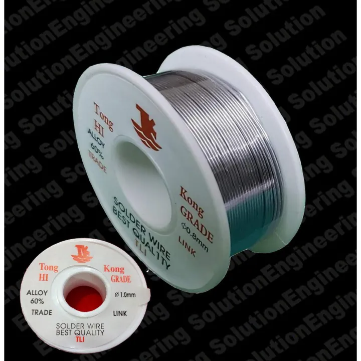 Tong Kong Soldering Lead 60% Alloy Welding Solder Wire 1.0mm | Daraz.com.bd