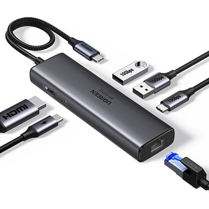 UGREEN 45000 6-in-1 USB-C Hub#CM512 | Daraz.com.bd