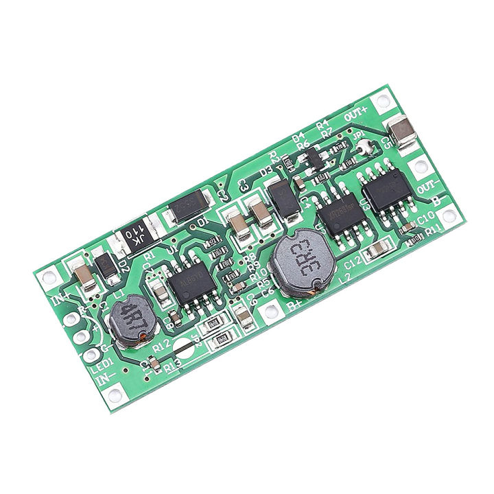 DC 3.7V to 12V Boost Converter Mini UPS Circuit 5V Charging Module for 18650 Lithium Battery UPS ...