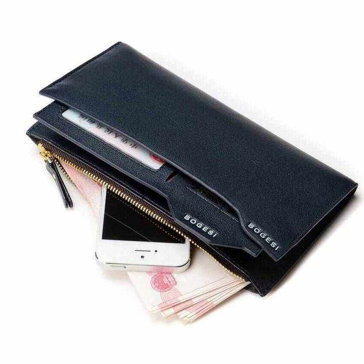 Bogesi Long Leather Wallet For Men | Daraz.com.bd