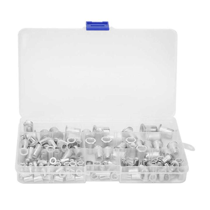Rivet Nut 150pcs M3 M4 M5 M6 M8 Aluminum Threaded Insert Nuts Kit ...