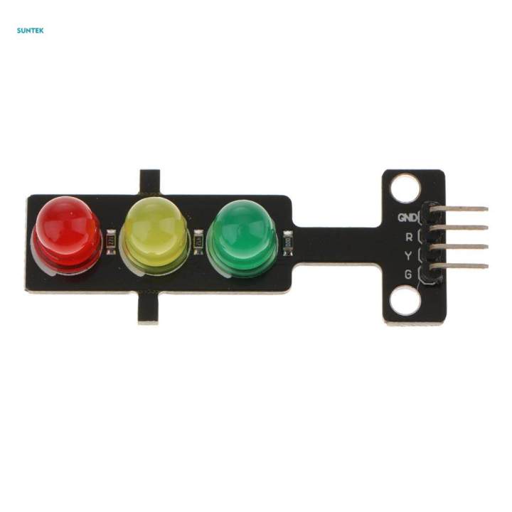 3x5V Mini Traffic Light 5mm LED Display Module for Creative DIY Kit ...
