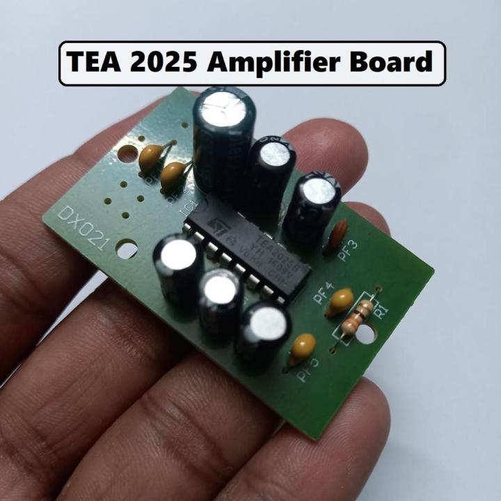Bangladeshi DX021 TEA2025 Amplifier Board 5W TEA2025 Audio Amplifier Board 5W Speaker Power 9V ...