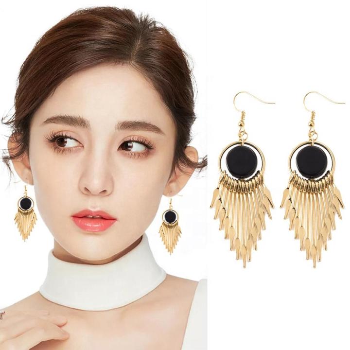 Fashionable Tassel Long Drop Style Earring for Women New Collection ...