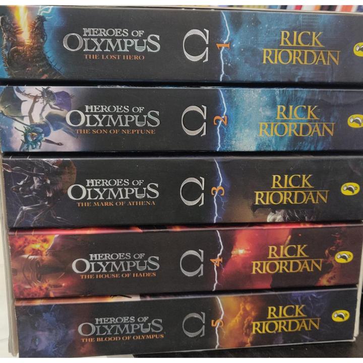 Heroes of olympus complete collection by rick riordan | Daraz.com.bd
