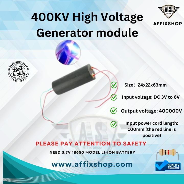 DC 3V-6V bis 400kV 400000V Step up Power Module High Voltage Generator ...