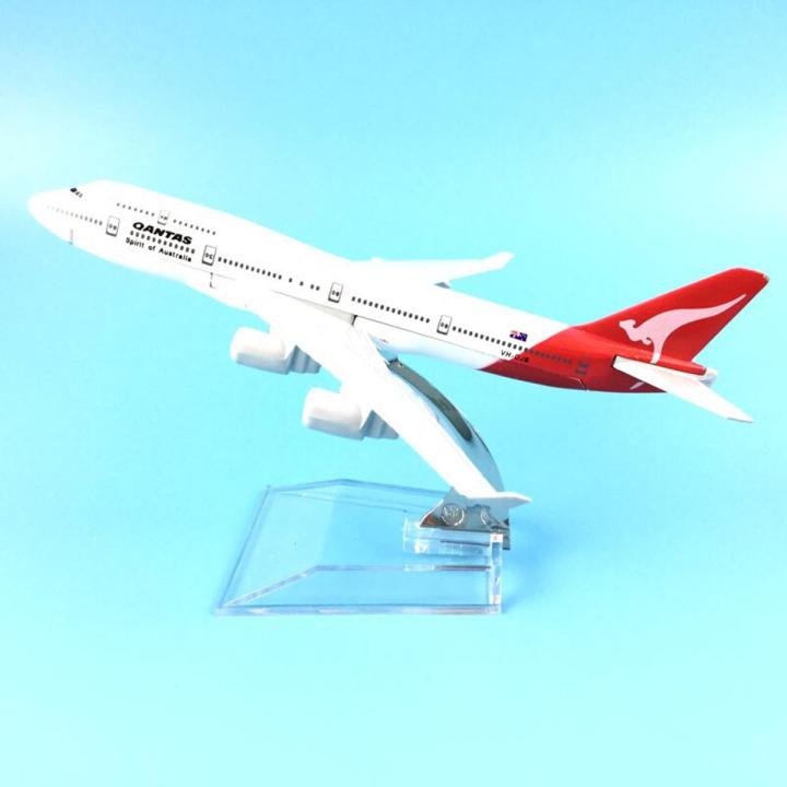 【happy one】16cm Metal Aircraft Australian Air Qantas B747 400 Airlines ...
