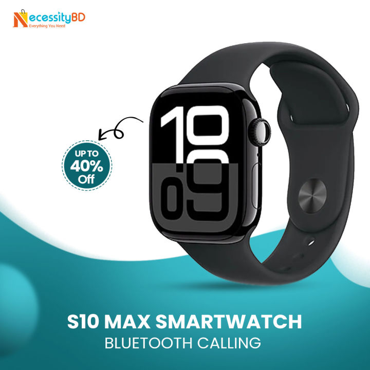 S10 Max Smart Watch Amoled Display Latest Series 10 Edition Bluetooth ...