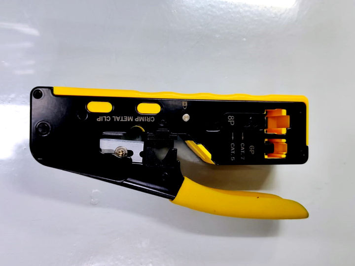RJ45 Network Tool Crimper, Cable Stripper, Wire Cutter, Ethernet Cable Cutter, Wire Stripper ...