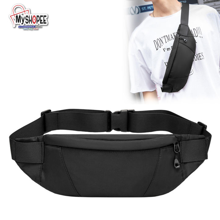 MY SHOPEE BD sport Cross Body Bag for men Fashionable Men's Waist Bag ...