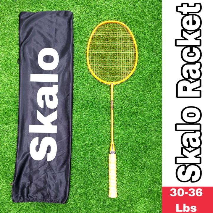 Skalo Badminton Racket - Green, Orange, And Blue: Enjoy Versatility And ...