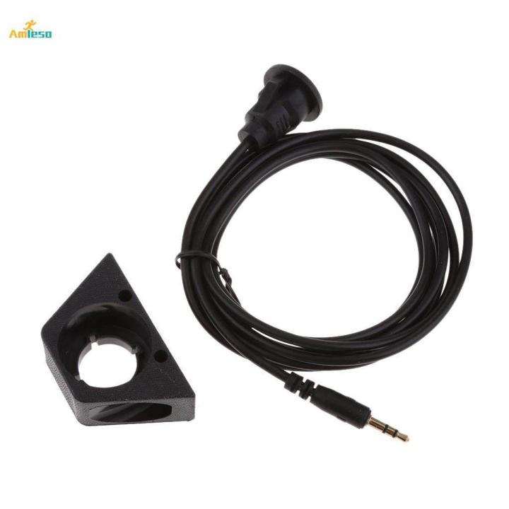 Male to Female 3.5mm AUX Extension Flush Panel Mount Cable for Boat 2 ...