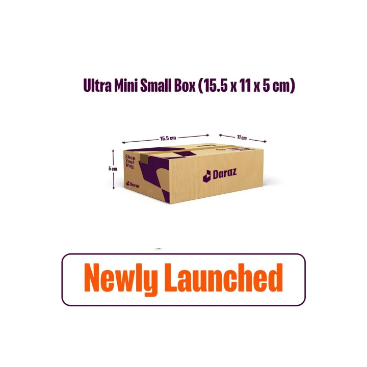 Daraz Packaging Material - Ultra Mini Small Box (Bundle of 50 pcs ...