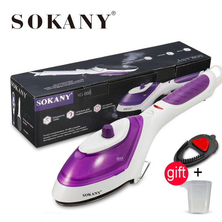 Premium Sokany YG-888 Hand Steam Iron Brush | Daraz.com.bd