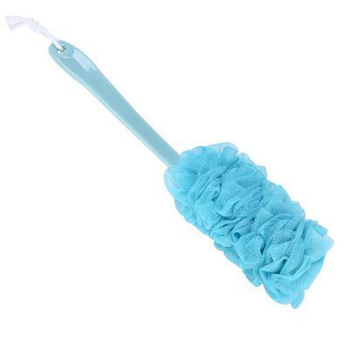 【VisioN Shop】Bath Handle PE Bath Shower Bubble Body Wash Brush for Back ...