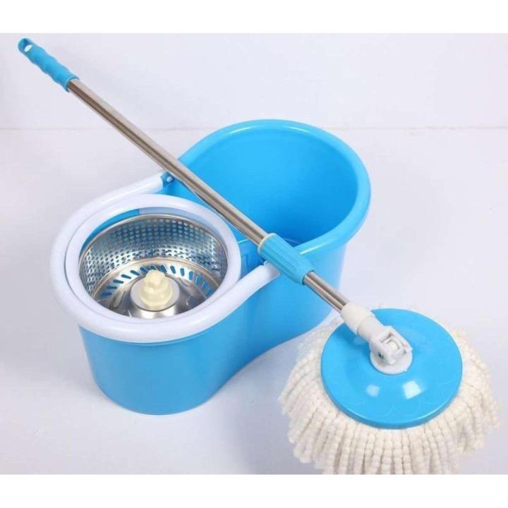 Microfibre Spin Mop - Blue | Daraz.com.bd