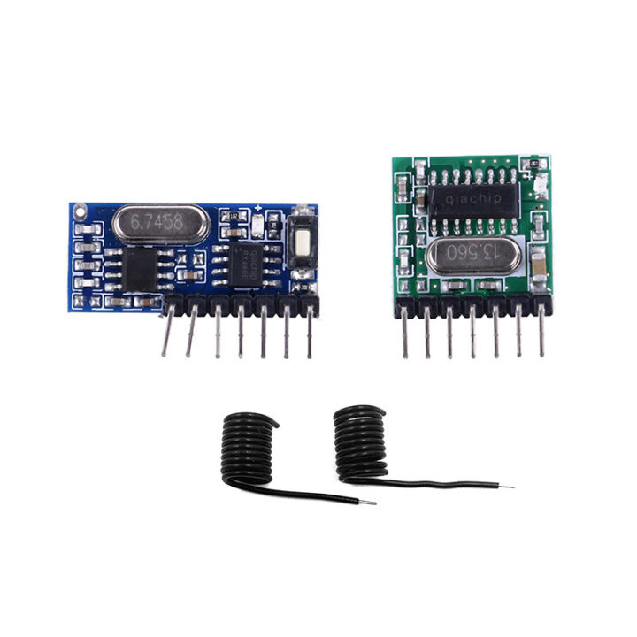 433Mhz Wireless RF 4 Channel Output Receiver Module and Transmitter ...