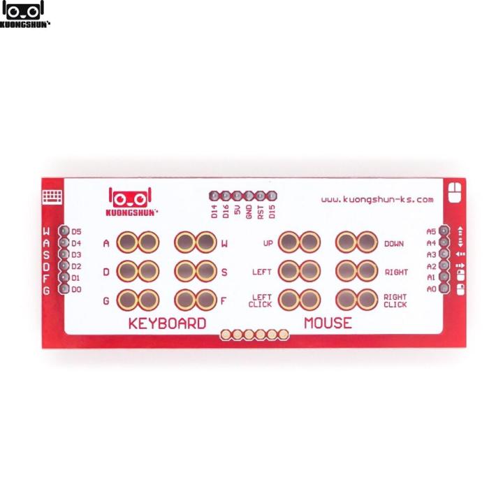 【happy one】Hot Alligator Clip Jumper Wire Controller Board DIY Keyboard ...