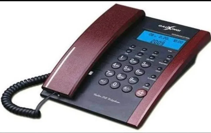 Gaoxinqi Telephone HCD 39952C - maroon | Daraz.com.bd
