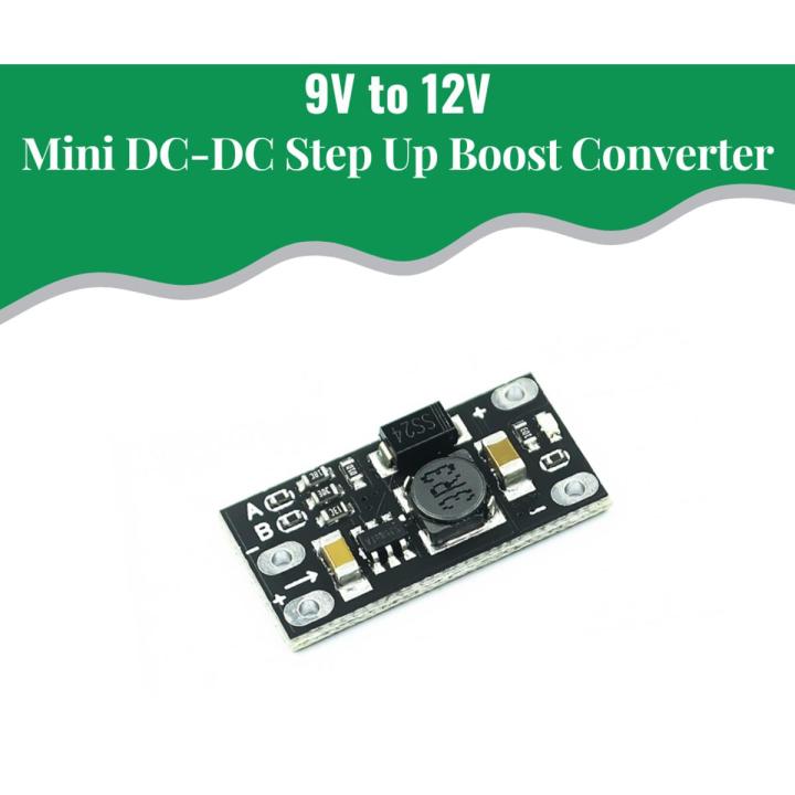 Mini DC-DC Boost Step Up Converter 3V 3.2V 3.3V 3.7V 5V 9V to 12V Voltage Regulator PCB Board ...