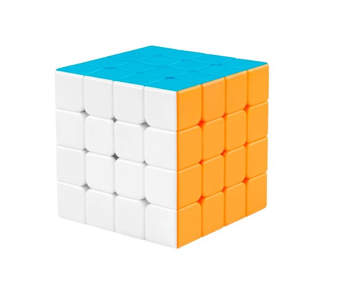 4 * 4 Exclusive Plastic Rubik's Cube - Multi-color | Daraz.com.bd
