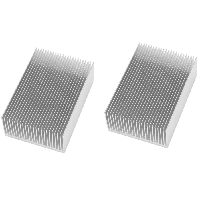 2X Large Aluminum Heatsink Heat Sink Radiator Cooling Fin for IC LED ...
