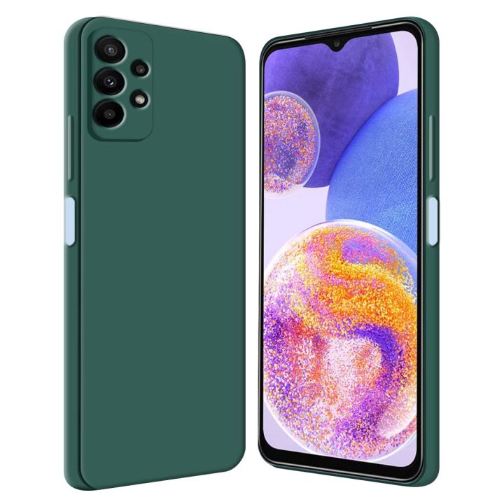 Samsung Galaxy A13 4G Luxury Silicone Protect Back Cover Soft Case ...