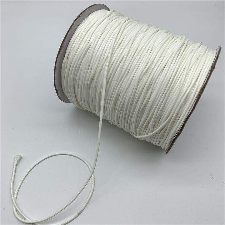0.5mm 0.8mm 1mm 1.5mm 2mm Waxed Cotton Cord Waxed Thread Cord String ...