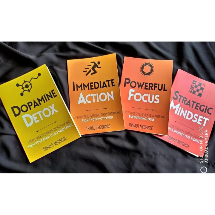 Productivity Series Set (4 Book Series) by Thibaut Meurisse (Dopamine ...
