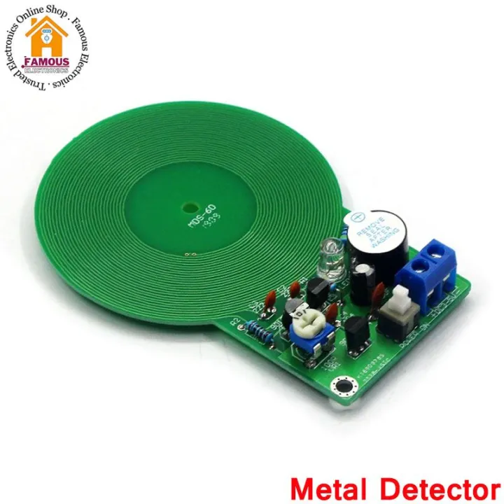 Metal Detector Kit Electronic Kit DC 3V-5V 60mm Non-contact Sensor Board Module | Daraz.com.bd