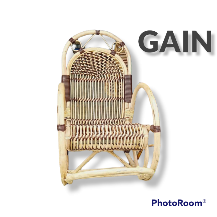 Roking chair made burmes caine | Daraz.com.bd