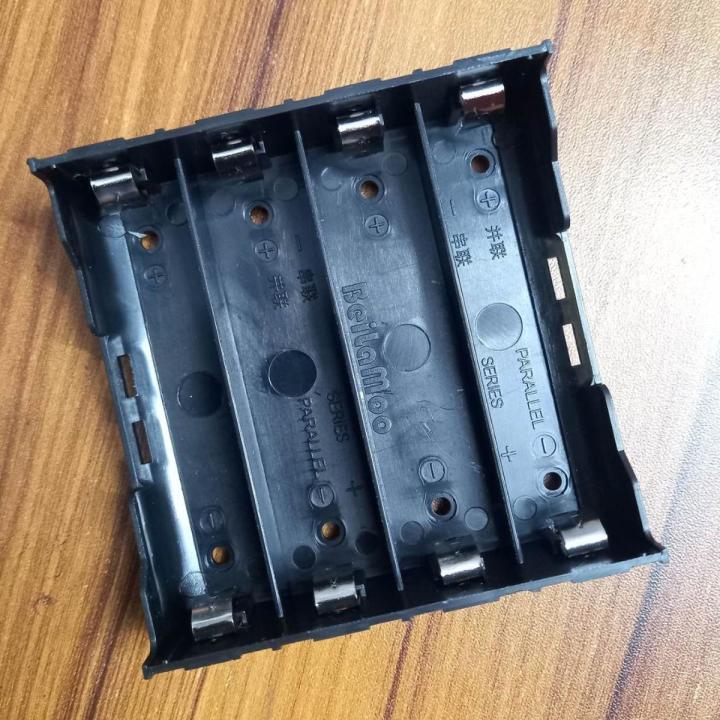 4 TANK 18650 PC8 PCB Mounting Type Rechargeable Battery Holder Four ...