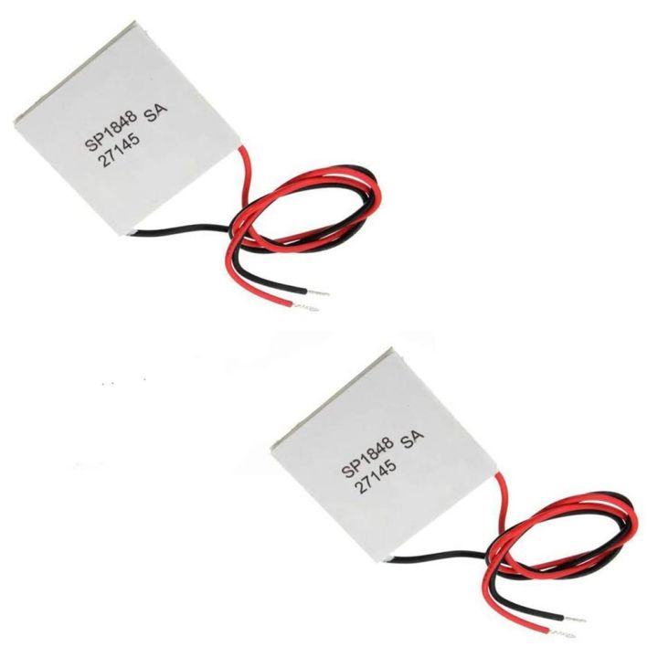 2Pcs Thermoelectric Power Generator SP1848-27145 Peltier TEG Module ...