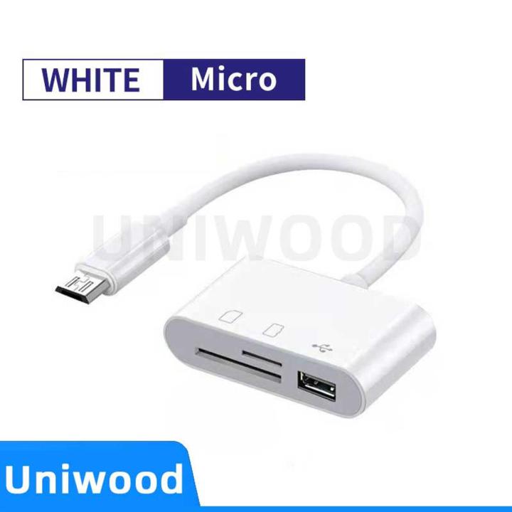 USB Type C Card Reader OTG Adapter SD/TF Card Reader for Smartphone ...