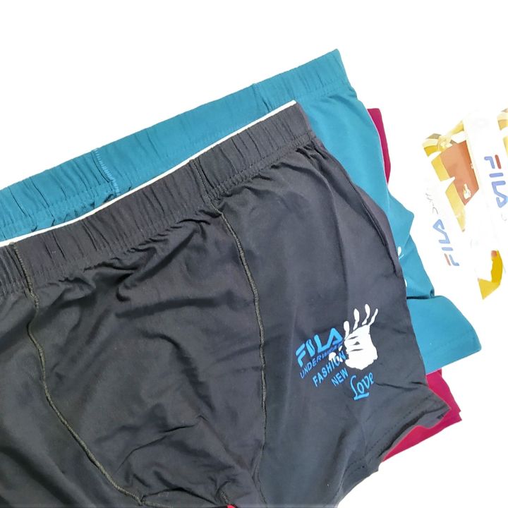 Stylish Addition - 02 Pcs random colors Super Comfortable Cotton Boxer ...