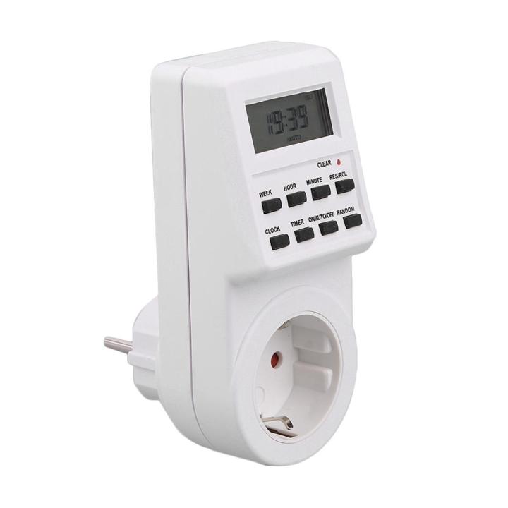 KOGEEK Plug-in Programmable Timer Switch Socket with Clock Summer Time Multi Function | Daraz.com.bd