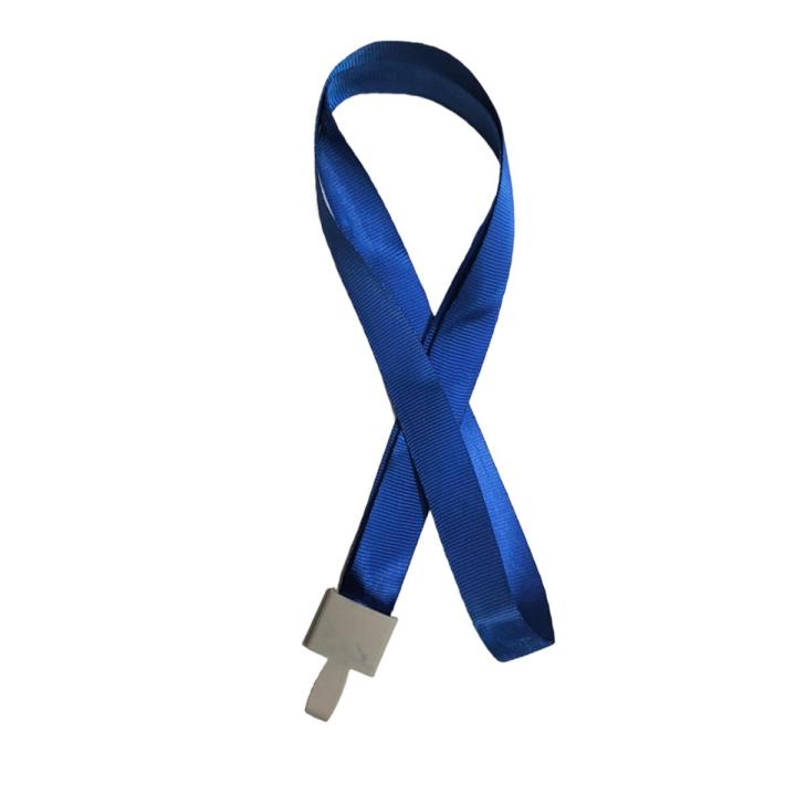 Hanging Neck Rope Strip Ribbon 2CM Lanyard for ID Card Holder (Blue ...