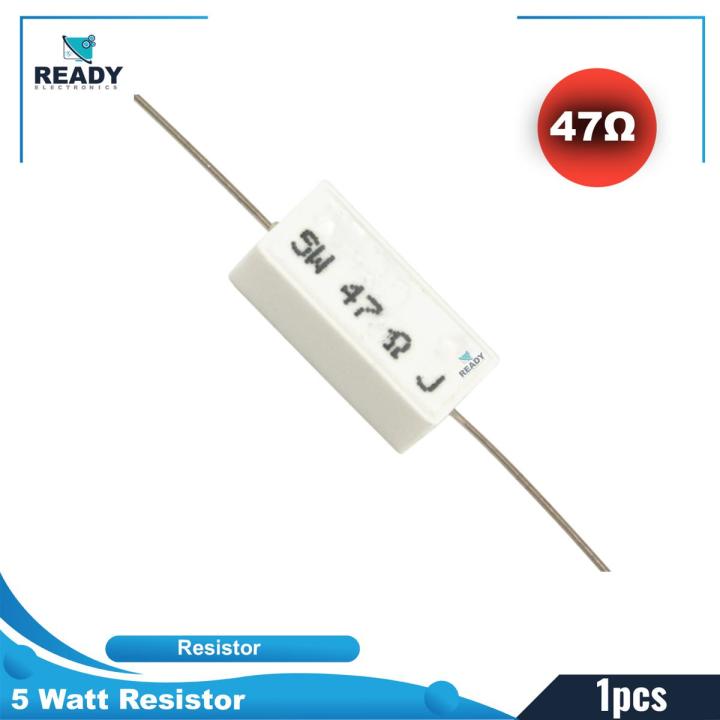 5W Ceramic Cement Power Resistors 5 Watt | Daraz.com.bd