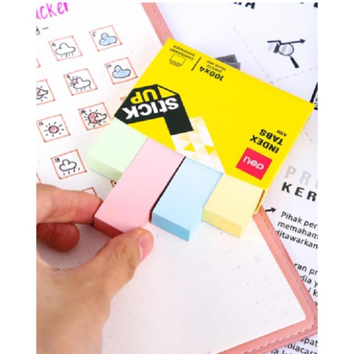 Deli A110 Paper Index Tabs (Sticky Notes) | Daraz.com.bd