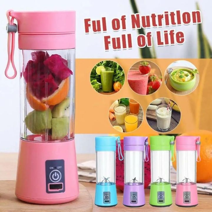 USB Rechargeable Mini Blender: Your Compact Personal Blender for On-the ...